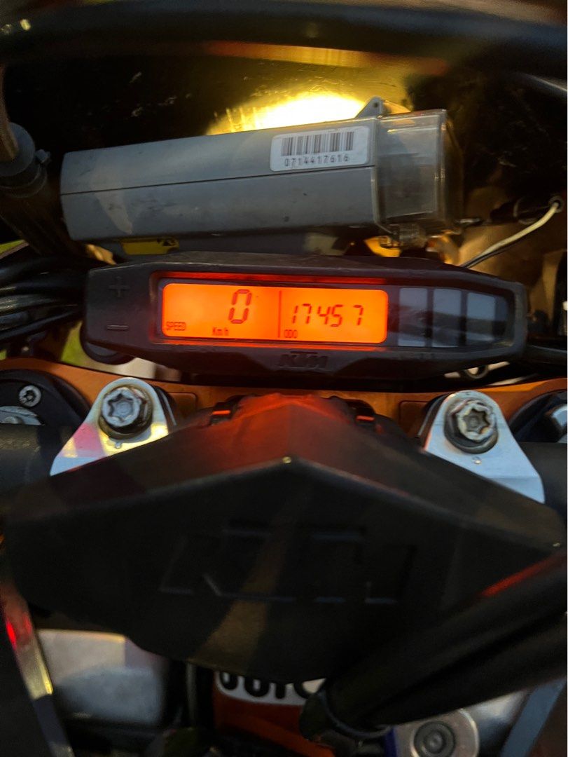 KTM Speedometer, Motorcycles, Motorcycle Accessories on Carousell