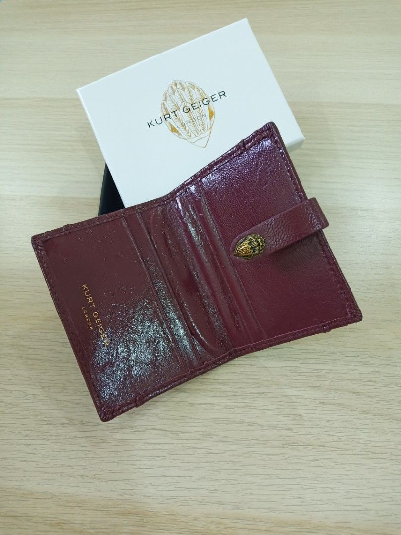 Kurt Geiger card holder, Luxury, Bags & Wallets on Carousell