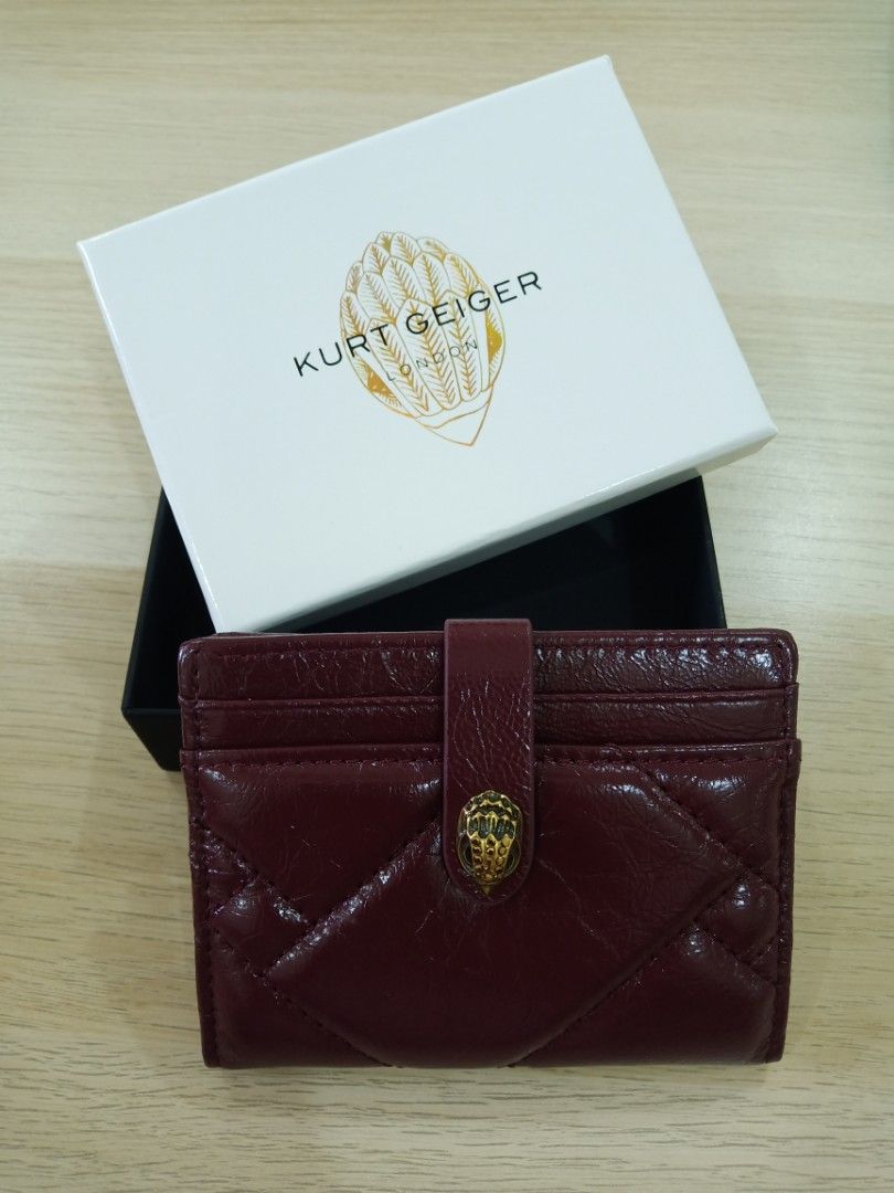 Kurt Geiger card holder, Luxury, Bags & Wallets on Carousell