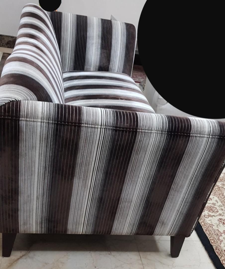 Larson 3-seater Sofa (Janine), Furniture & Home Living, Furniture ...