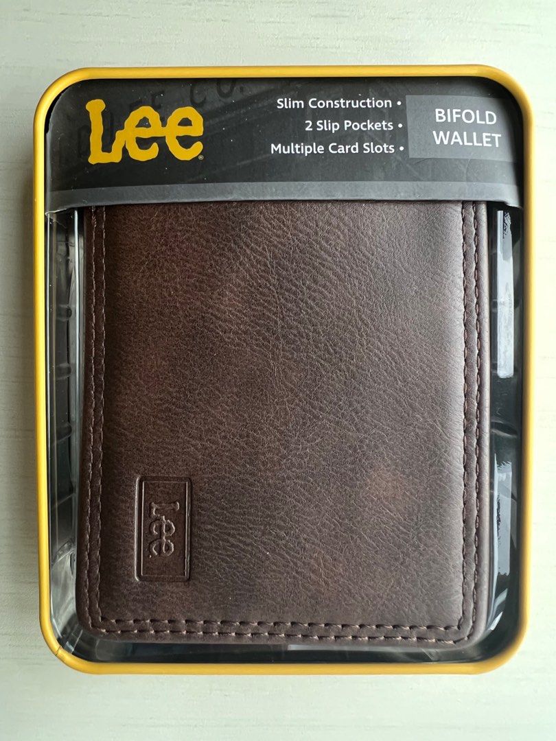 Lee Bifold wallet, Men's Fashion, Watches & Accessories, Wallets & Card ...