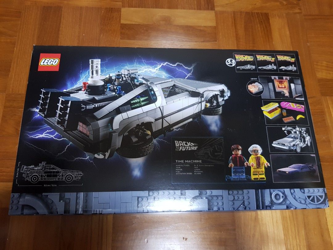 Lego 10300 back to the future time machine delorean, Hobbies & Toys ...