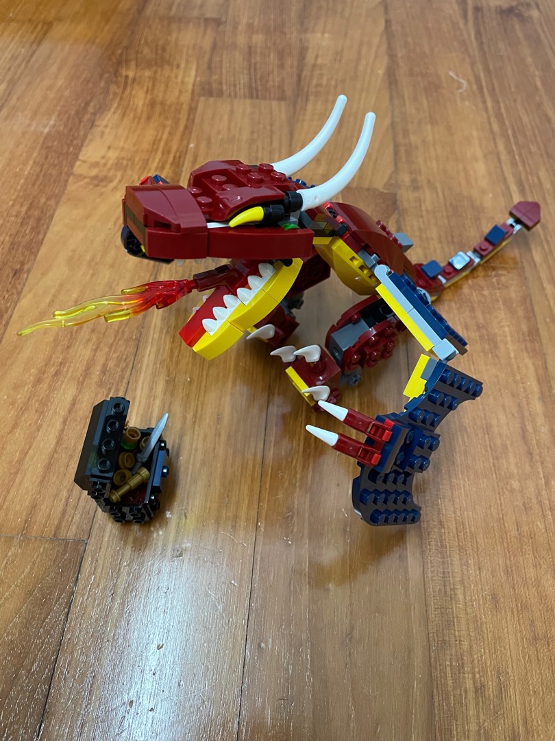 Lego 31102 Creator Fire Dragon, Hobbies & Toys, Toys & Games on Carousell
