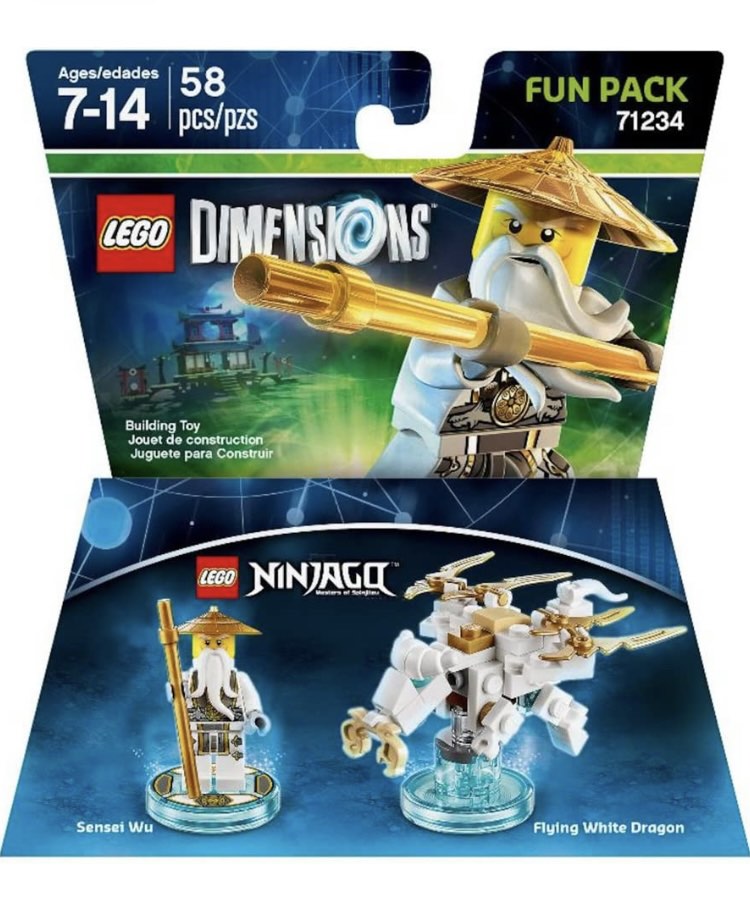 LEGO Dimensions Ninjago Sensei Wu, Hobbies & Toys, Toys & Games on ...