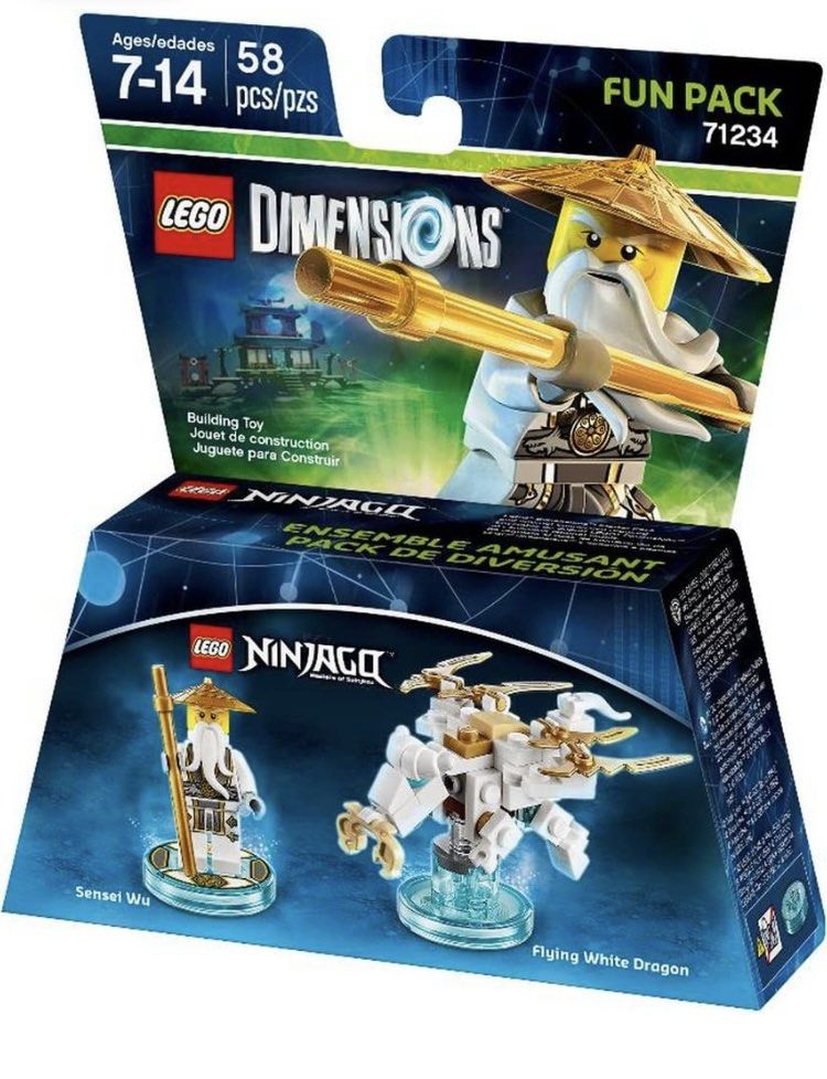 LEGO Dimensions Ninjago Sensei Wu, Hobbies & Toys, Toys & Games on ...