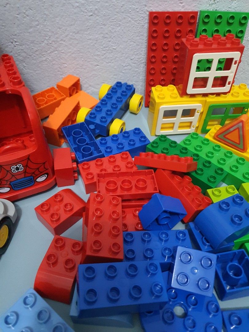 LEGO Duplo Loose Set for boys with Lego Container, Hobbies & Toys, Toys ...