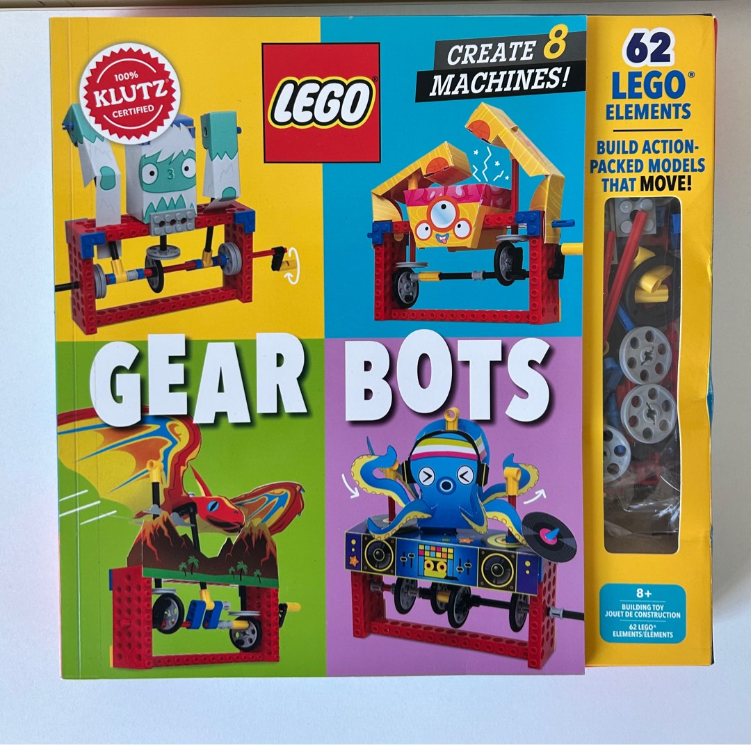 Lego Gear bot steam, 興趣及遊戲, 玩具 & 遊戲類 - Carousell