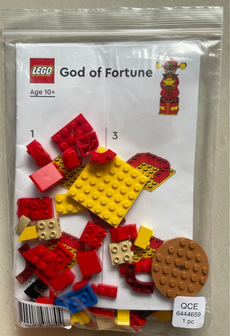 Lego God of Fortune, Hobbies & Toys, Stationery & Craft, Handmade Craft ...