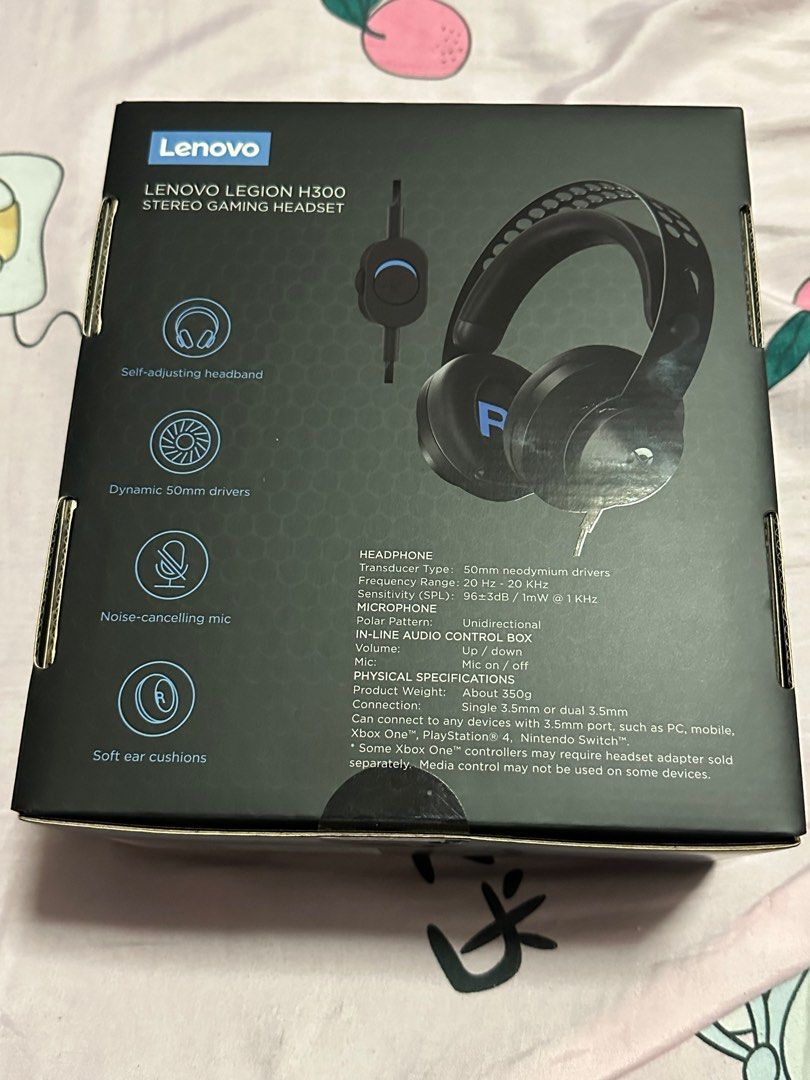 lenovo legion H300 Stereo Gaming Headset, Audio, Headphones & Headsets on Carousell