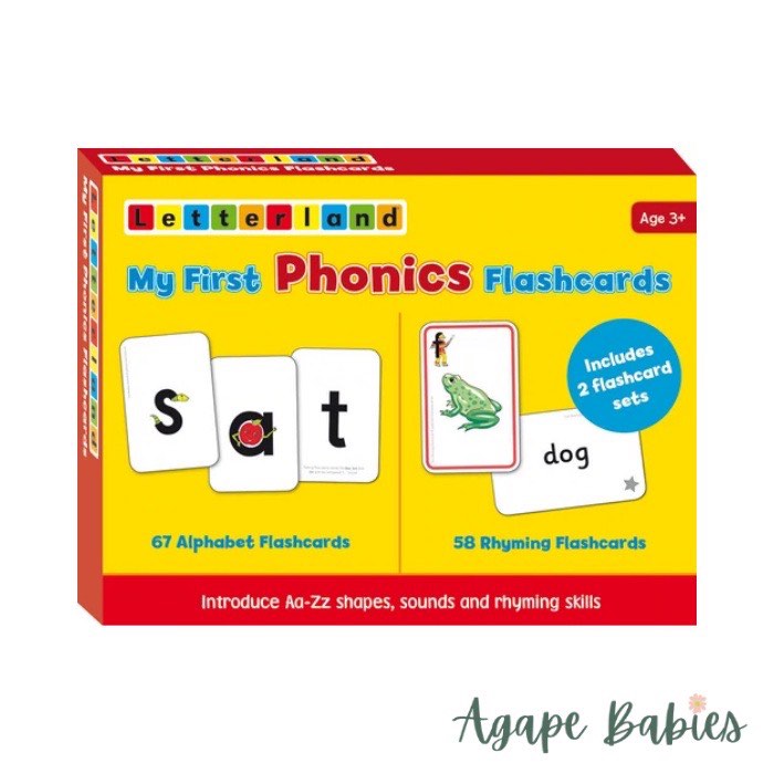 Letterland My First Phonics flashcards, Hobbies & Toys, Books ...