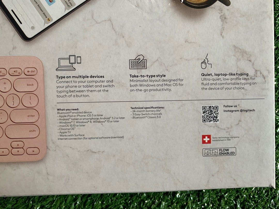 Logitech Keyboard K380 Computers And Tech Parts And Accessories Computer Keyboard On Carousell