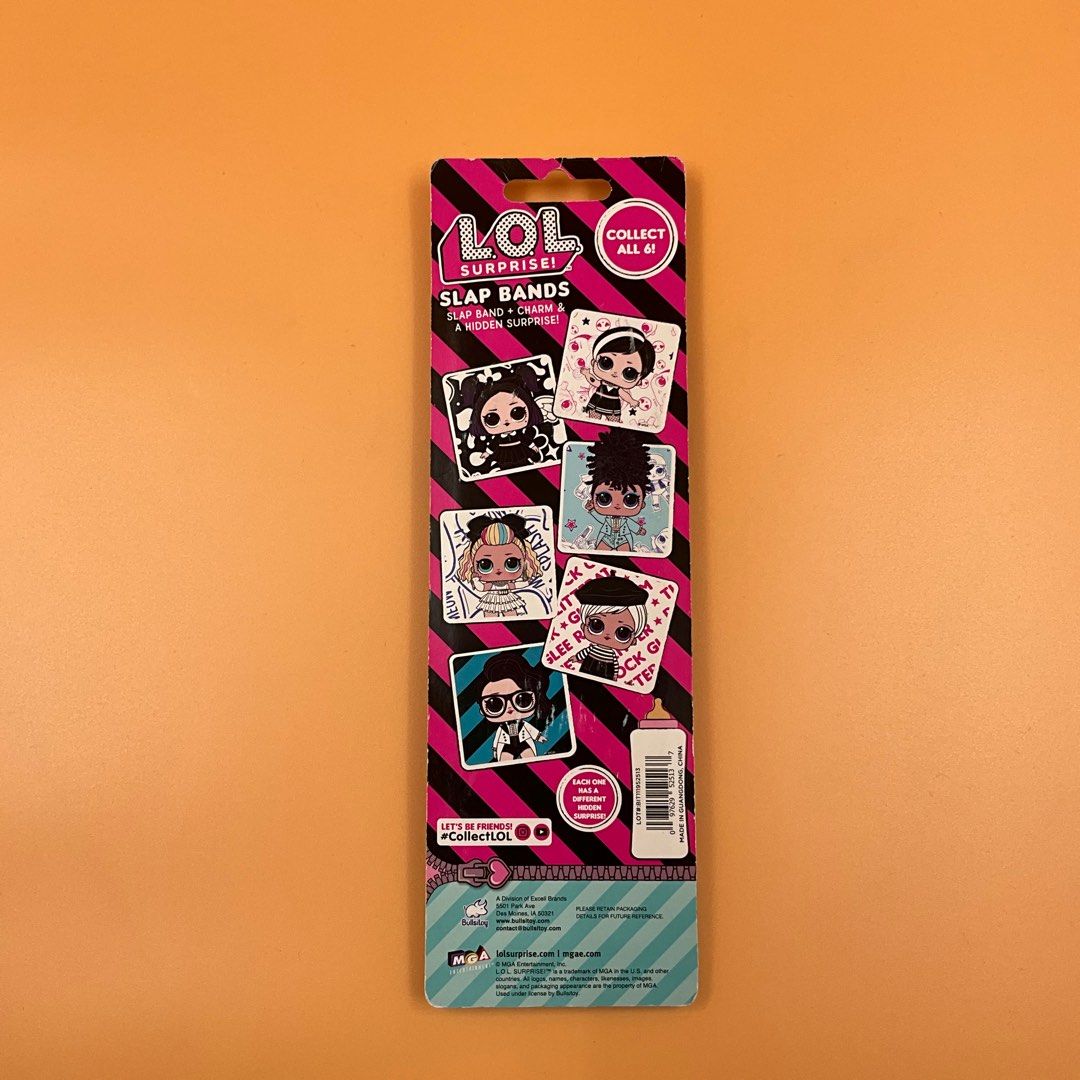 LOL Surprise! Slap Bands (with hidden surprise), Hobbies & Toys, Toys ...