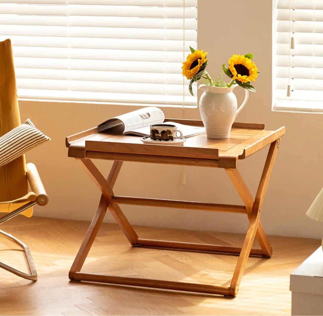 LOUIE Foldable Coffee Table, Furniture & Home Living, Furniture, Tables ...