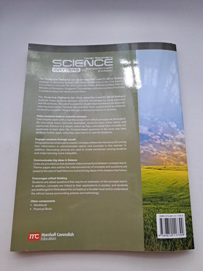 Lower secondary science textbook ( volume A and B), Hobbies & Toys ...