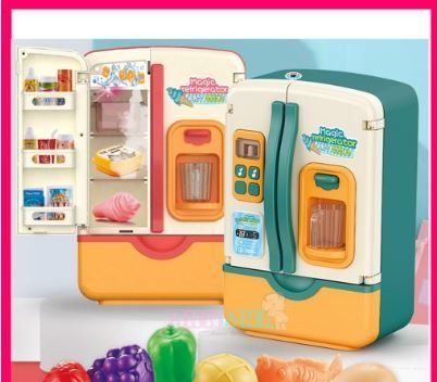 Magic Refrigerator Fridge Freezer Toy Set★Pretend Play Kids Children ...