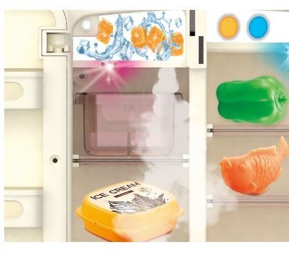 Magic Refrigerator Fridge Freezer Toy Set★Pretend Play Kids Children ...