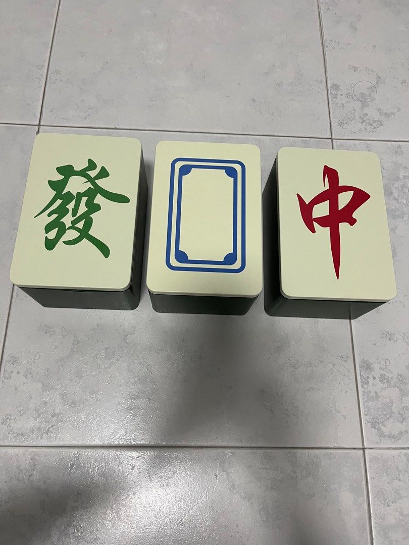 mahjong tile containers, Furniture & Home Living, Home Improvement ...