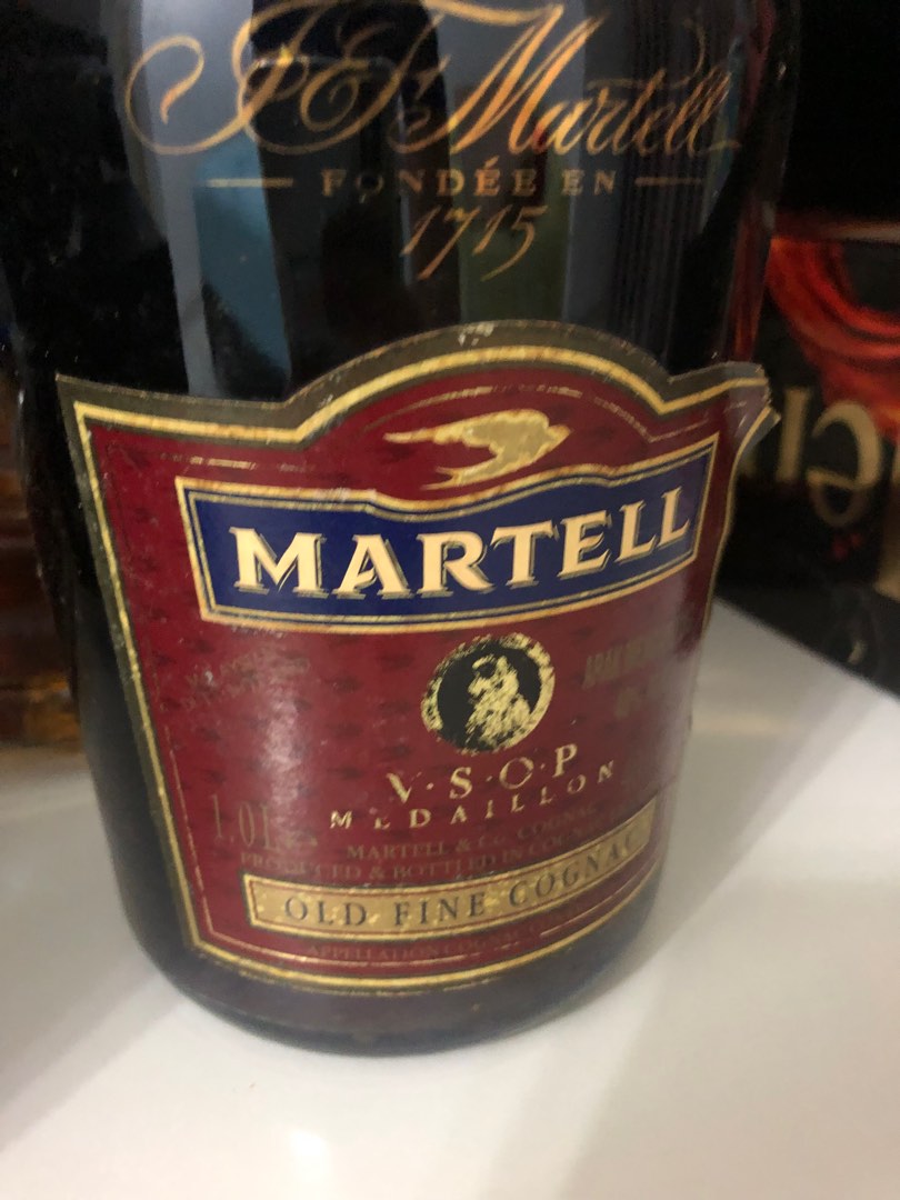 Martell VSOP, Food & Drinks, Alcoholic Beverages on Carousell
