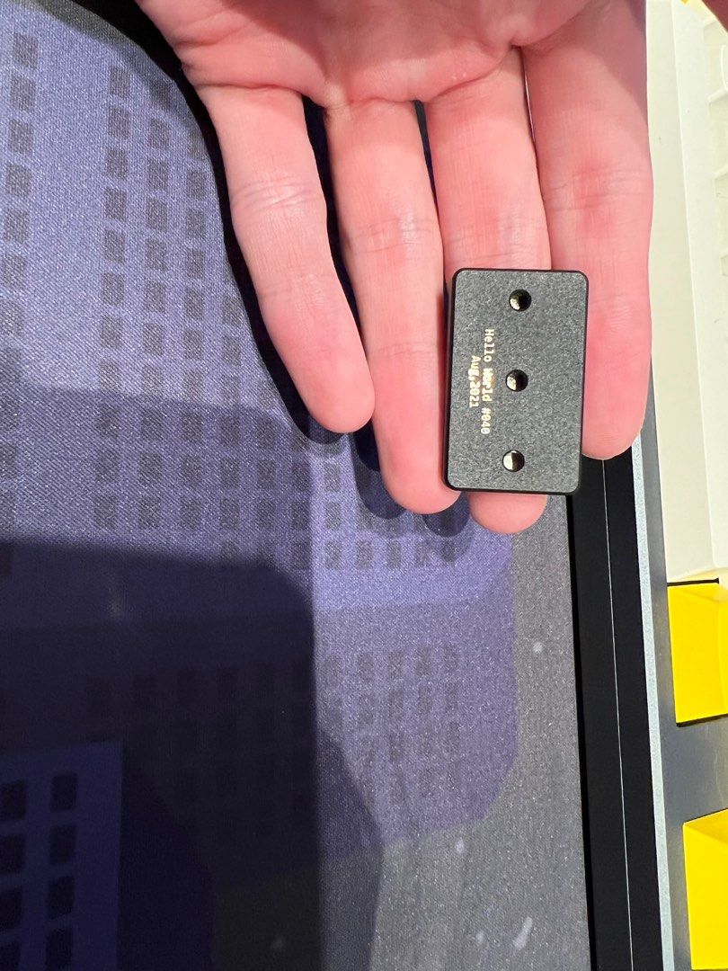 Matrix Hello World Badge, Computers & Tech, Parts & Accessories ...