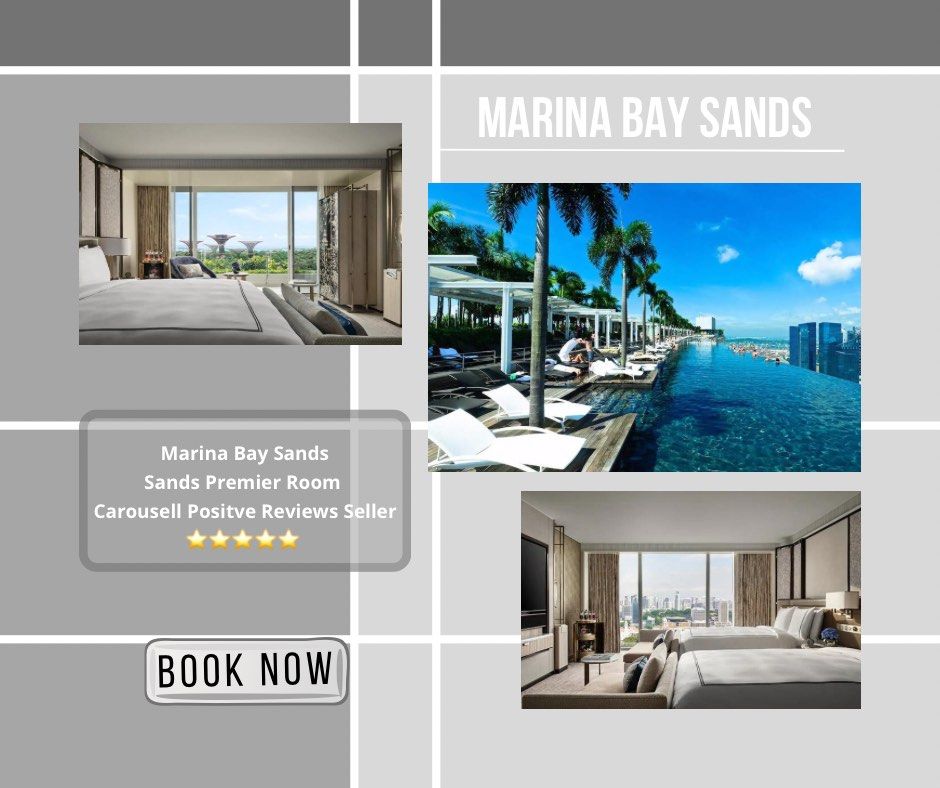 MBS Hotel Staycation Marina Bay Sands Room, Tickets & Vouchers, Local ...