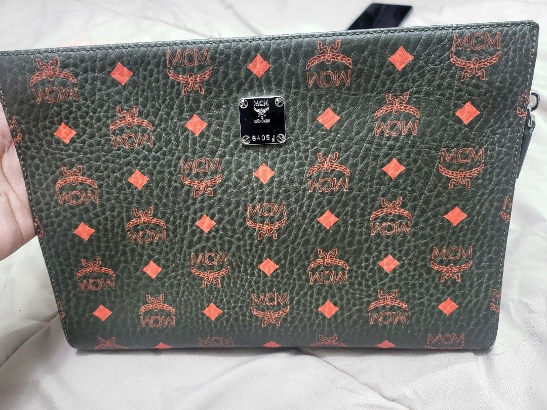 MCM clutch, Women's Fashion, Bags & Wallets, Clutches on Carousell