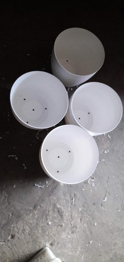 MEDIUM WHITE PEARL POTS - To SMX CONVENTION MOA, Furniture & Home ...