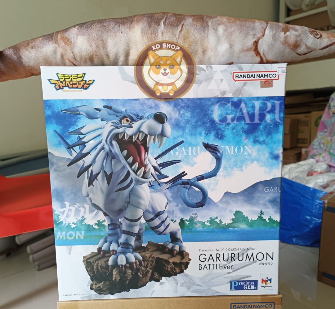 Megahouse Precious G.E.M. Series: Digimon Adventure - Garurumon BATTLE ...