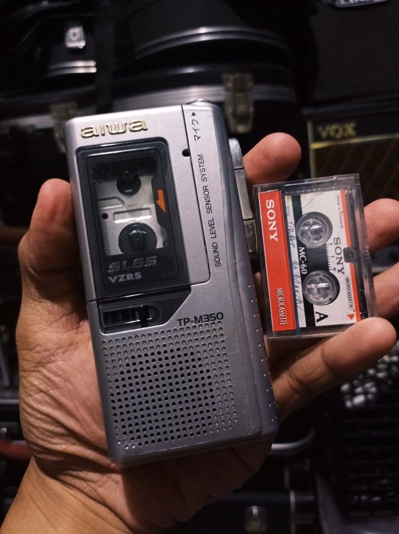Microcassette Recorder Player Aiwa Perfect Working, Audio, Voice ...