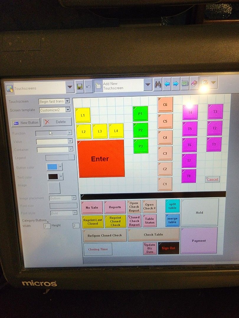 Micros e7 POS system for bar / bistro / shops, Computers & Tech ...