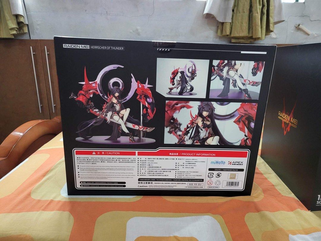 miHoyo x APEX Honkai Impact 3rd Raiden Mei Herrscher of Thunder Deluxe Edition 1/8 Scale Figure ...