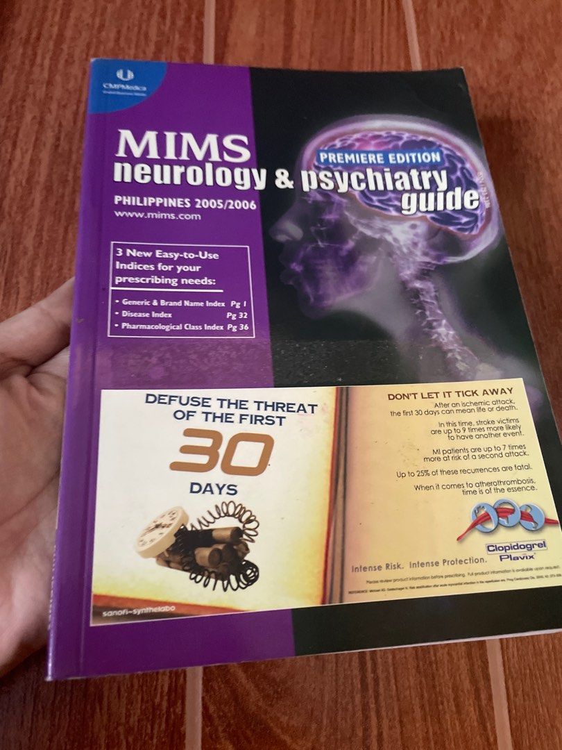 MIMS: bundle set (cardio/neuro/pysch/microbio) on Carousell