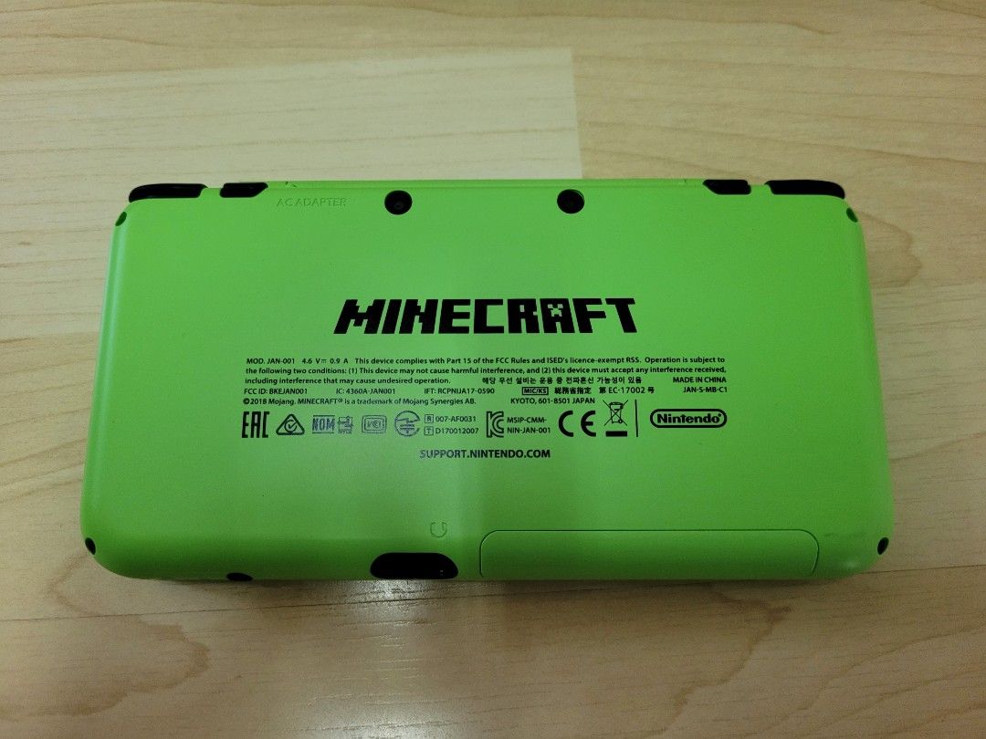 Minecraft edition 2ds XL ( japanese version ) ( English menu ), Video ...