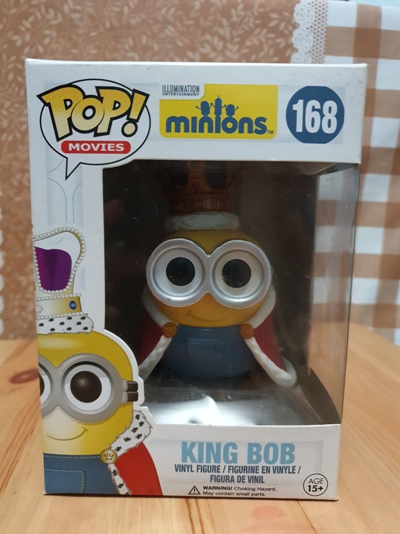 Minion King Bob Figurine, Hobbies & Toys, Memorabilia & Collectibles ...