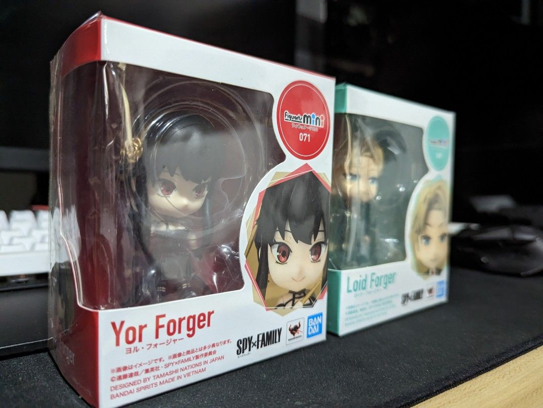 [MISB] Figuarts Mini Loid Forget and Yor Forger Spy X Family Chibi ...