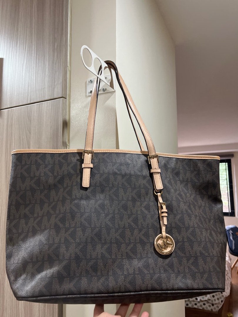 Mk laptop/ shoulder bag, Luxury, Bags & Wallets on Carousell