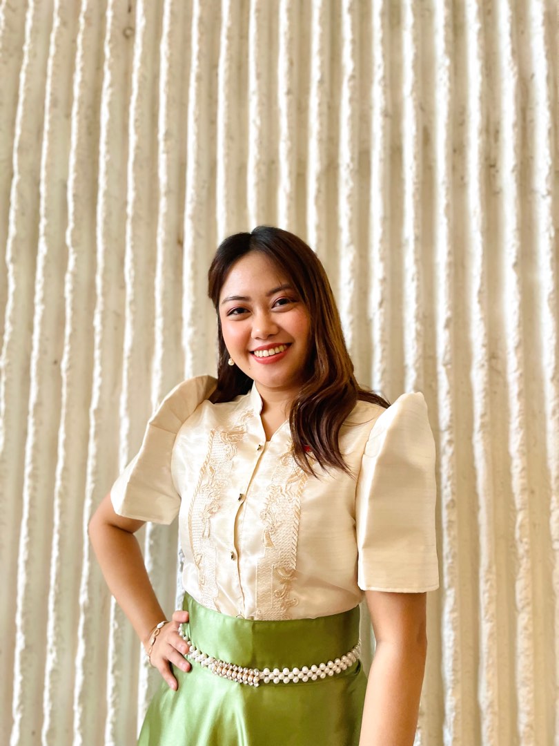 MADE TO ORDER Modern Filipiniana Blouse And Pants Philippine Wedding ...