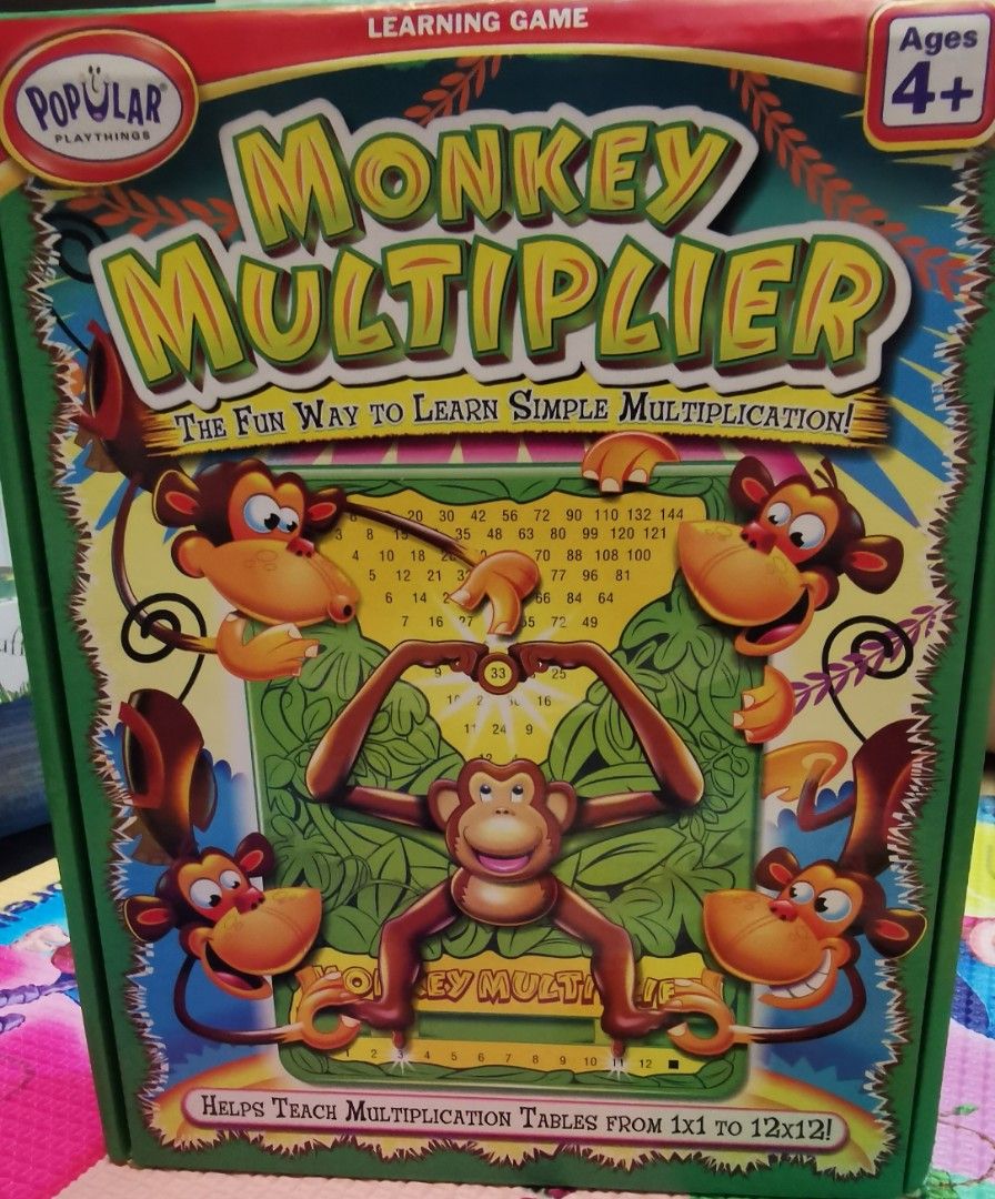 Monkey Multiplier, Hobbies & Toys, Toys & Games on Carousell