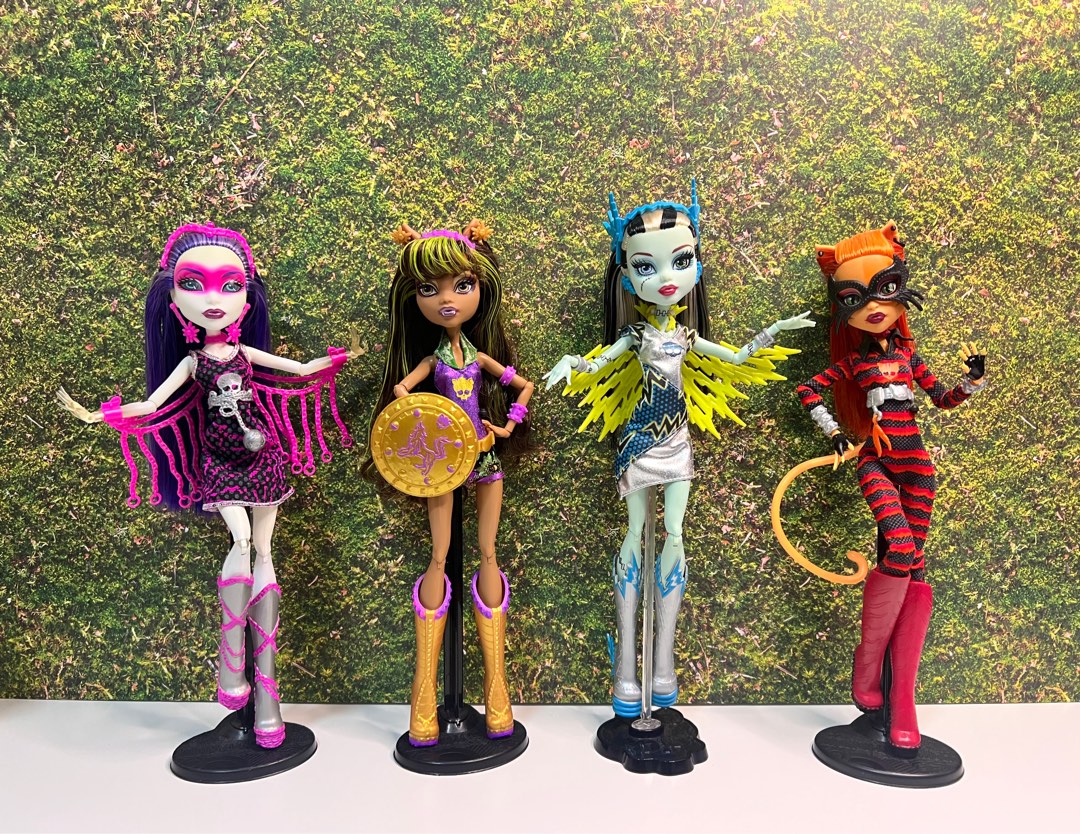 Monster High Power Ghouls - Set of 4, Hobbies & Toys, Toys & Games on ...