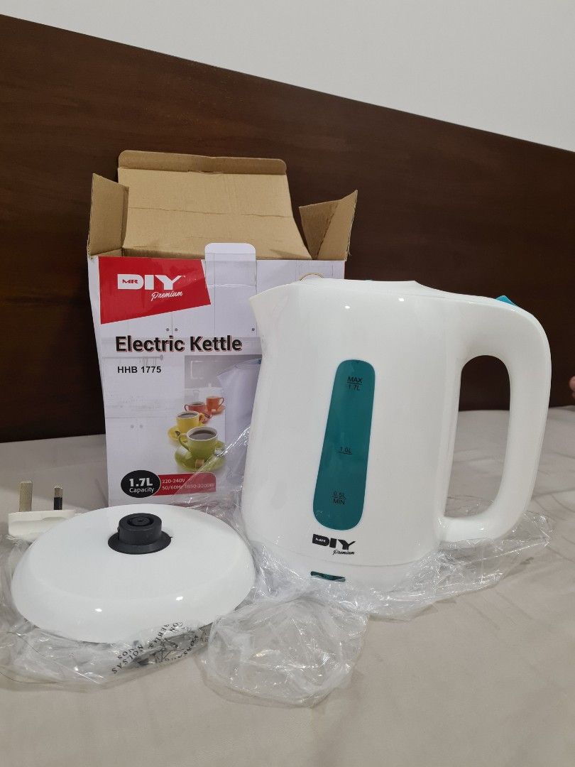 Mr DIY Electric Kettle HHB1775 **NEW**, TV & Home Appliances, Kitchen ...