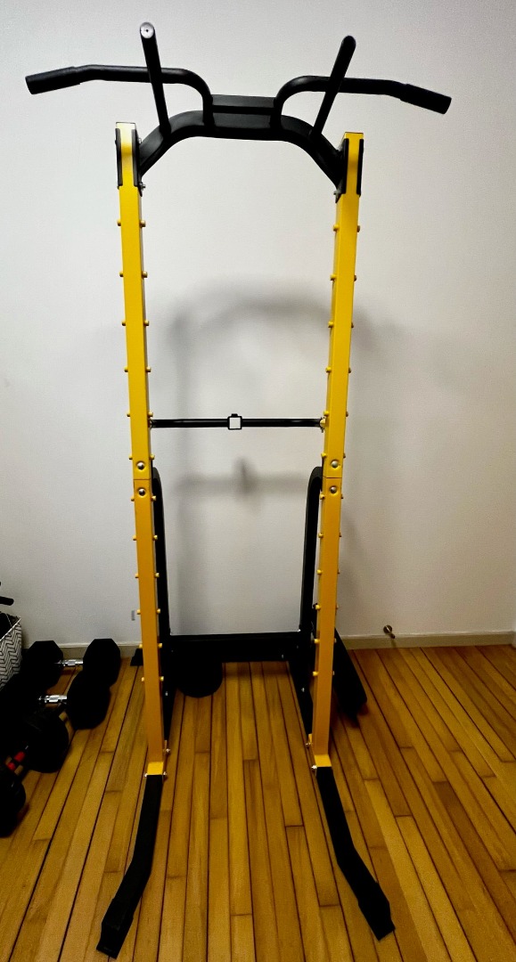 Multi Purpose Pull Up / Dips / Squat / Bench Rack (Power Tower), Sports ...