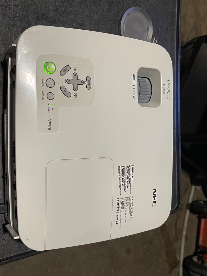 NEC NP510 projector, TV & Home Appliances, TV & Entertainment ...