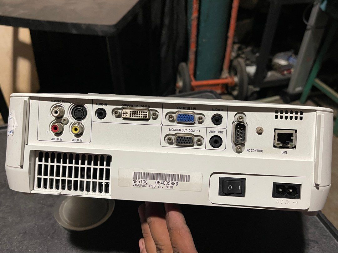 NEC NP510 projector, TV & Home Appliances, TV & Entertainment ...