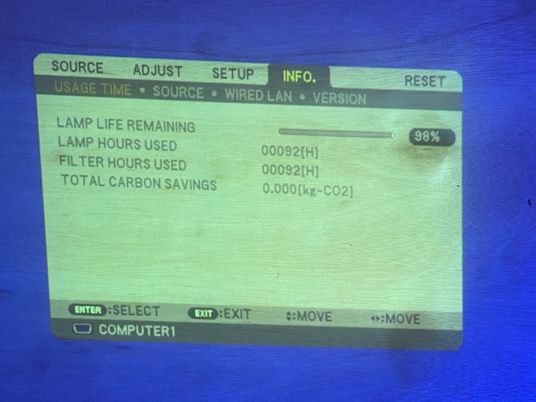 NEC NP510 projector, TV & Home Appliances, TV & Entertainment ...