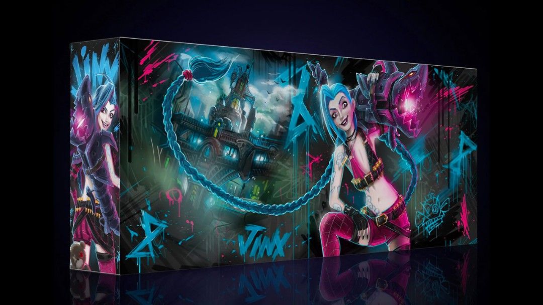 NERF LMTD - League of Legends - Jinx Fishbones Blaster Hasbro, Hobbies ...