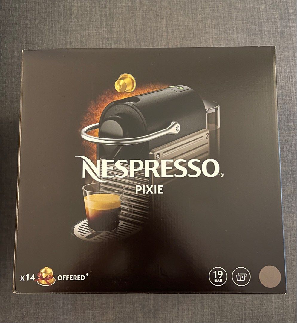 Nespresso PIXIE ELECTRIC TITAN, TV & Home Appliances, Kitchen ...