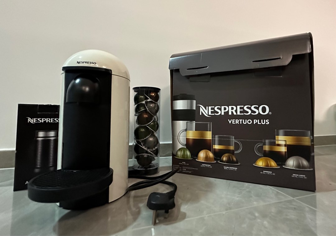 Nespresso Vertuo Plus with Aerocino, TV & Home Appliances, Kitchen ...