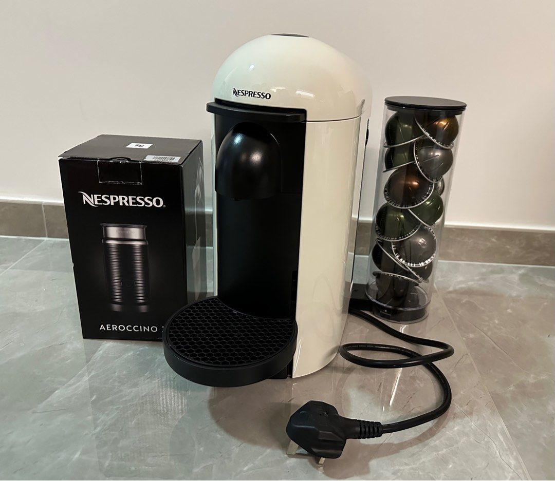 Nespresso Vertuo Plus with Aerocino, TV & Home Appliances, Kitchen ...