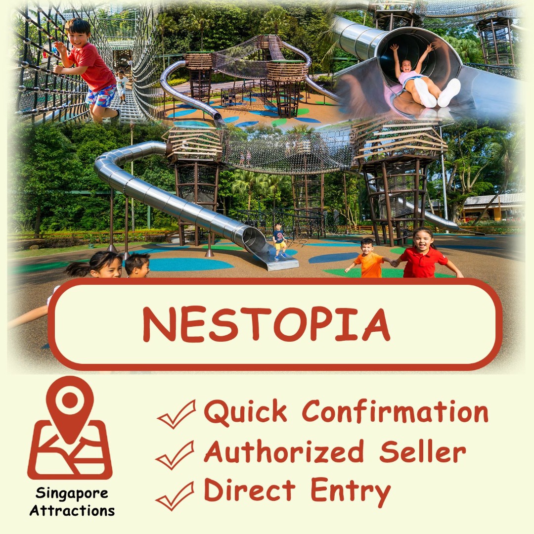 Nestopia @ Sentosa, Tickets & Vouchers, Local Attractions & Transport on Carousell