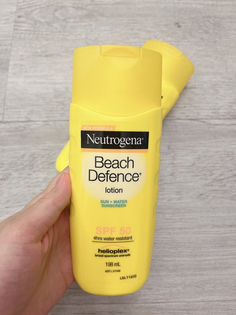 Neutrogena beach defence sun block, Beauty & Personal Care, Face, Face ...