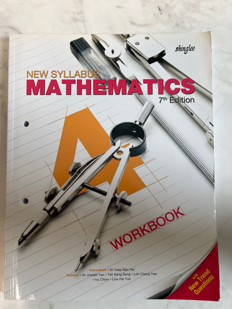 New Syllabus Mathematics - 4 Workbook. 7th Edition -, Hobbies & Toys ...